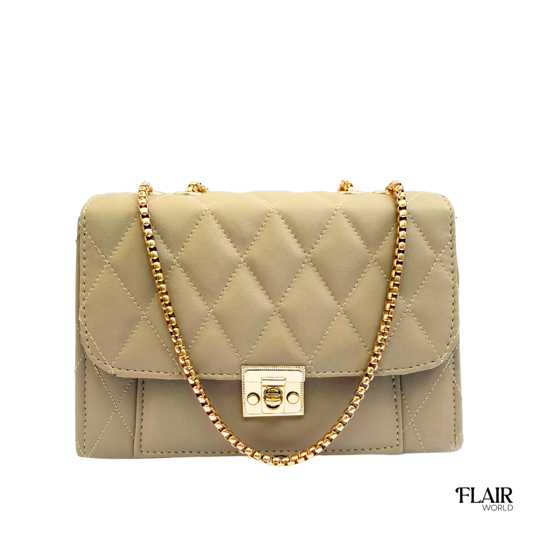 Clara Beige Bag – Flairworld.pk